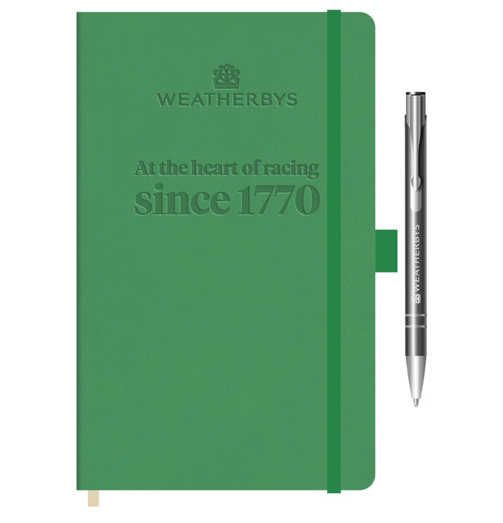 Weatherbys A5 Soft Touch Cover Notebook & Pen – Weatherbys Shop